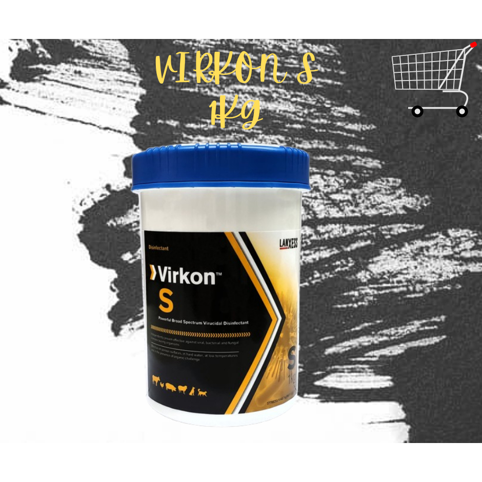 [FCR AGRIVET] Virkon S 1Kg Disinfectant / Pang Disinfect / Cleaning ...
