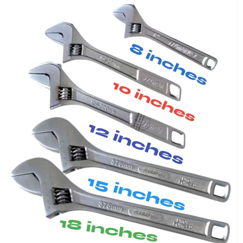 Flyman original adjustable wrench/katala | Shopee Philippines