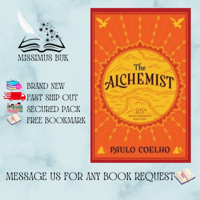 The ALCHEMIST BY:PAULO COELHO(paperback) | Shopee Philippines