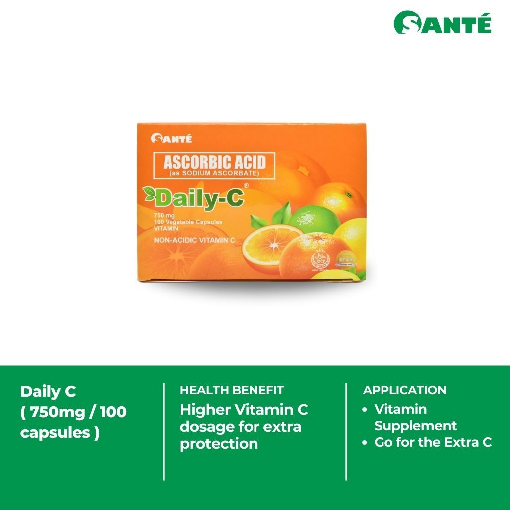Daily C ( 750mg / 100 capsules ) | Shopee Philippines