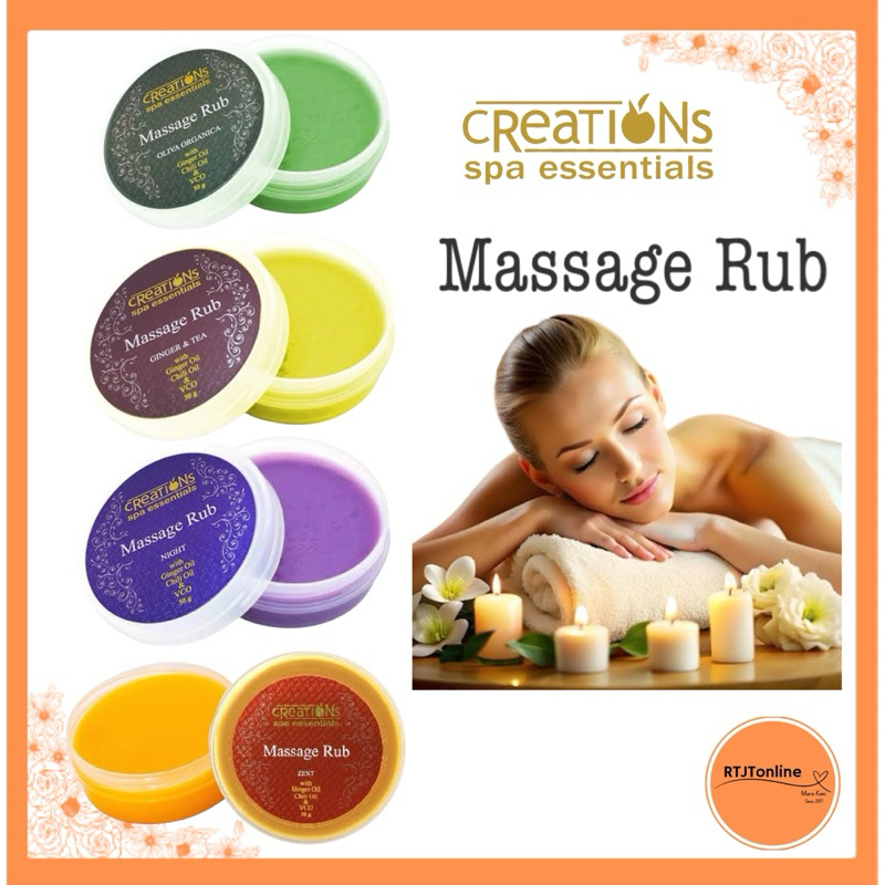 Creations Spa Essentials Body Masaage | Shopee Philippines