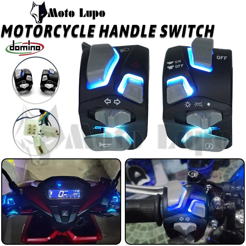 Domino Switch Honda Click V2/NMAX With Lighting Universal | Shopee ...
