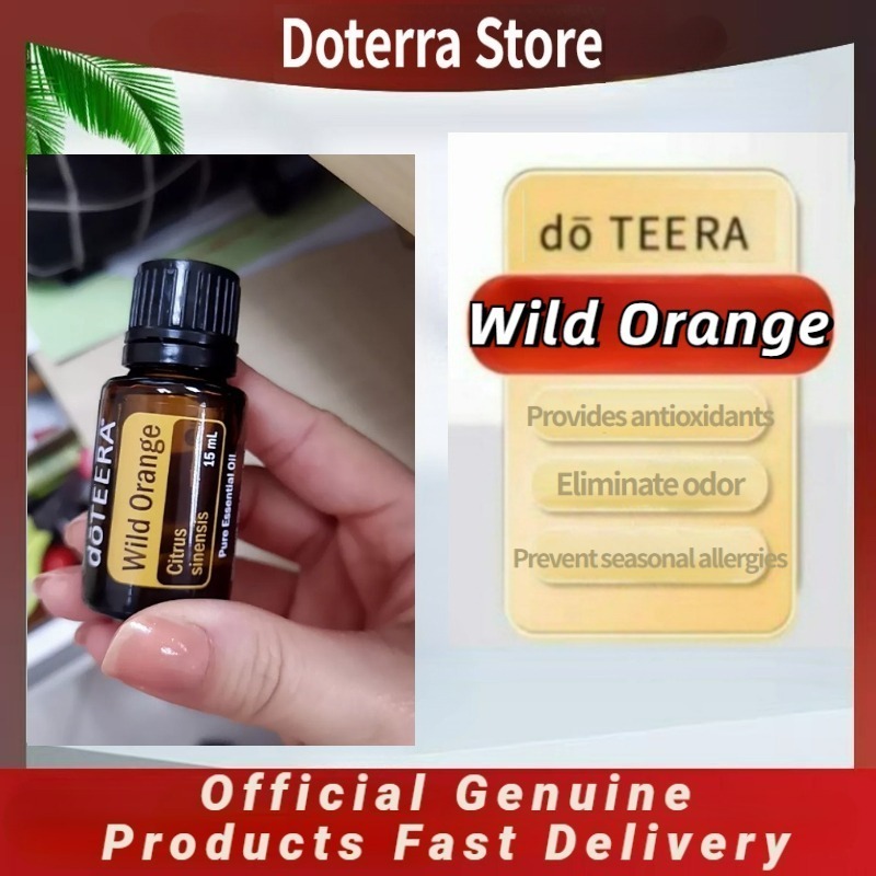 doTERRA Wild Orange Oil 15ml Natural Immune Support Stress Relief Fast ...