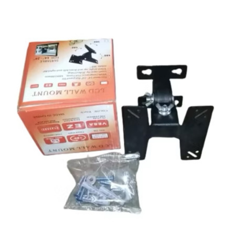 14"-24" LCD LED TV Monitor Bracket Holder Rotatable Wall Mount Swivel ...