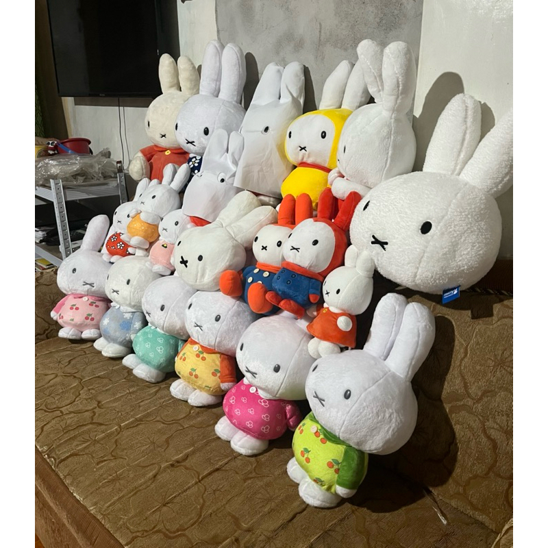 Authentic Miffy Bunny Amuse Bruna Animal Plush | Shopee Philippines