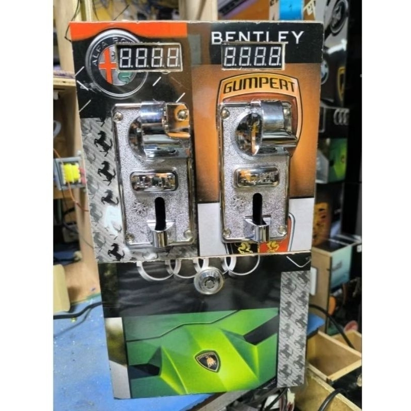 COINSLOT BOX - Made of wood (dual universal) - RANDOM DESIGN | Shopee ...