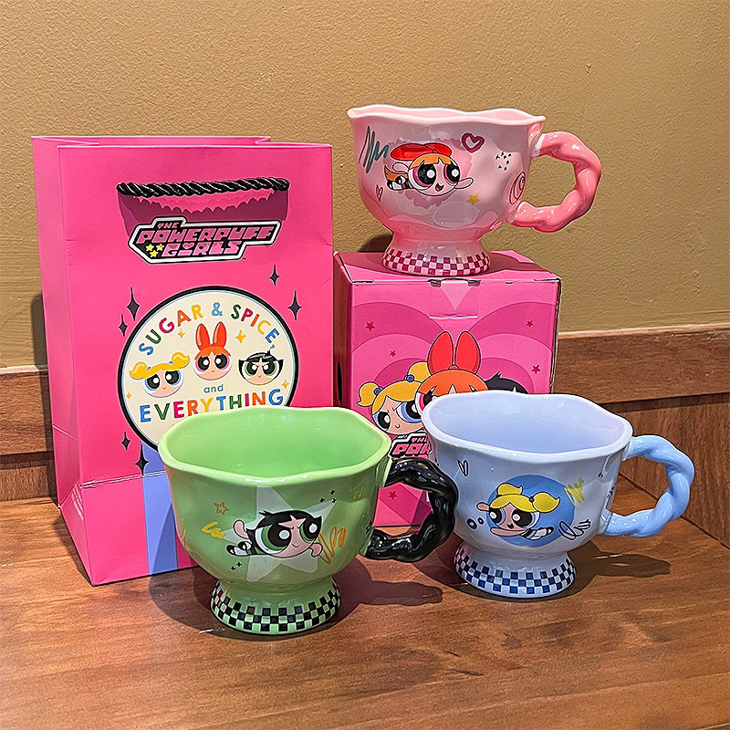TrendsBustle 360mL Original Powerpuff Girls Ceramic Mug with Gift Box ...