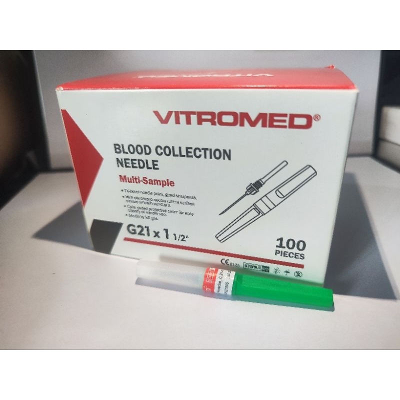 Multi Sample Needle ETS Needle VITROMED Sold per Box | Shopee Philippines