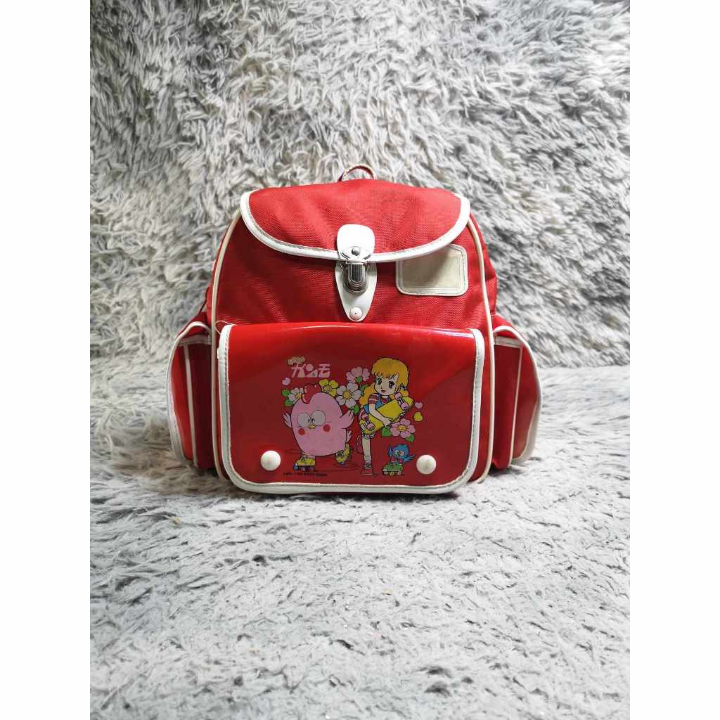 Red Push Lock Backpack | Shopee Philippines