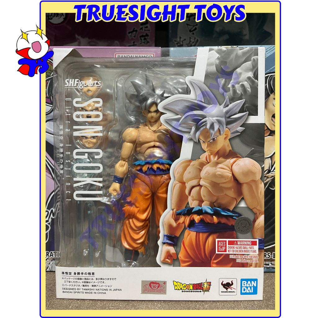 SH Figuarts SHF Dragon Ball Super Ultra Instinct Goku | Shopee Philippines