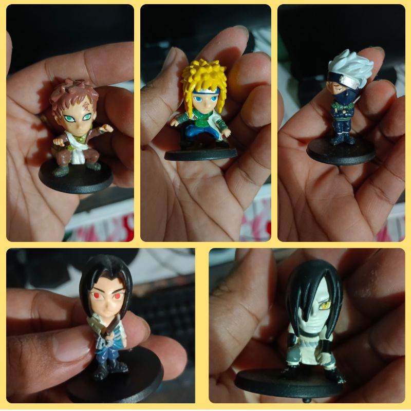 Naruto characters mini figures | Shopee Philippines