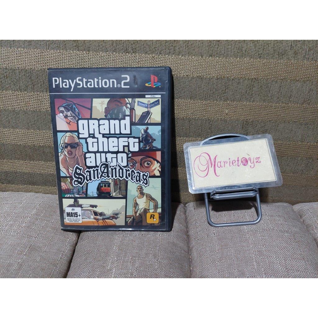 PS2 Game: Grand Theft Auto: San Andreas (PAL) | Shopee Philippines