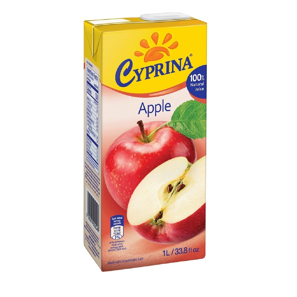 Cyprina Apple Juice 1Liter | Shopee Philippines
