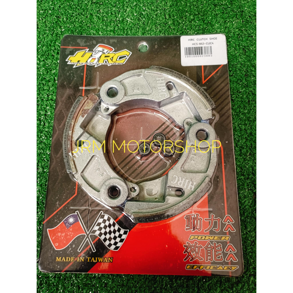 HIRC clutch shoe lining with damper honda CLICK 125 V1 V2 V3 / CLICK ...