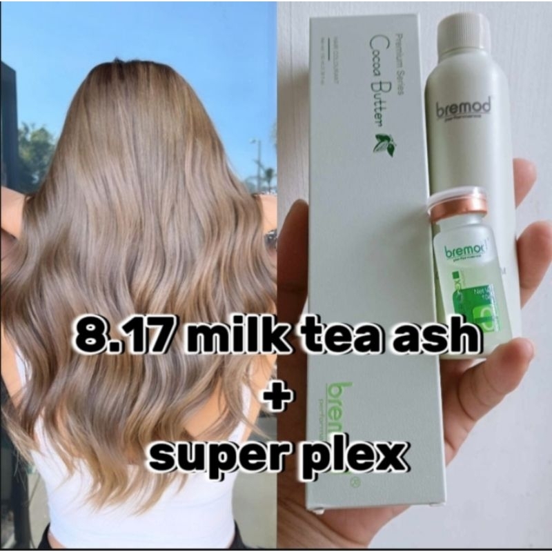 bundle 8.17 milk tea ash bremod premium series with hydrox 6%9%12% and ...