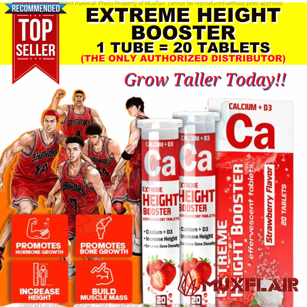 Extreme Height Growth Essential Tablet Extreme Height Booster Height ...