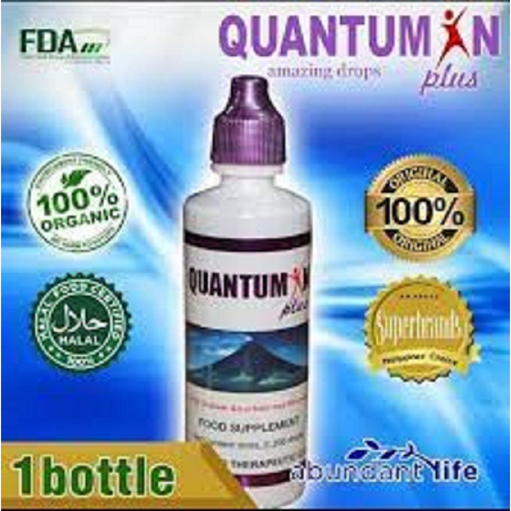 Quantumin Plus ( 1-Bottles of 60ml ) Big Size 100% ORIGINAL | Shopee Philippines