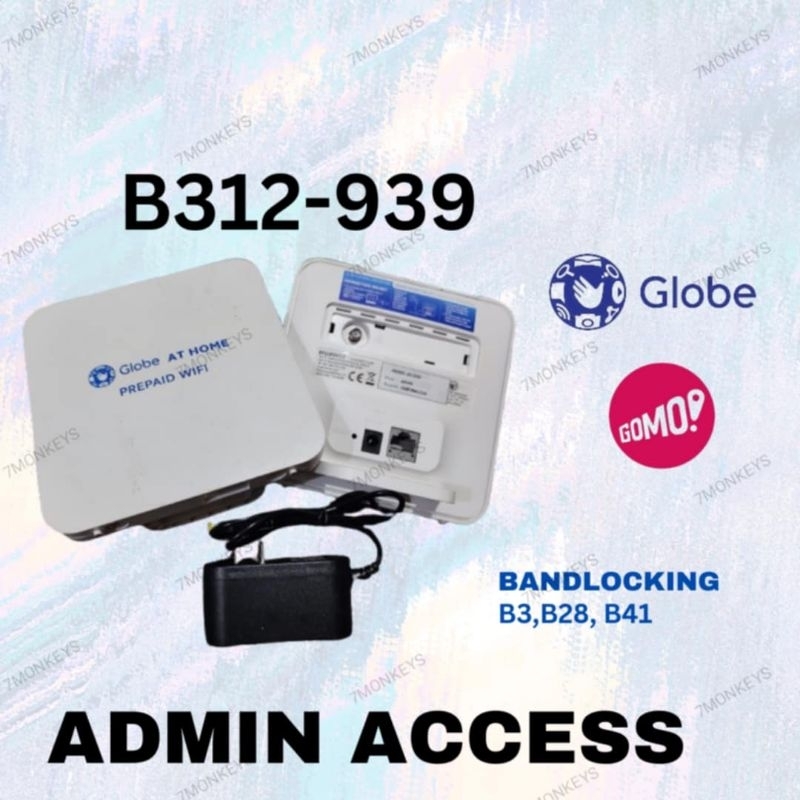 B312-939 PREPAID WIFI GLOBE/GOMO (2NDHAND/USED) | Shopee Philippines