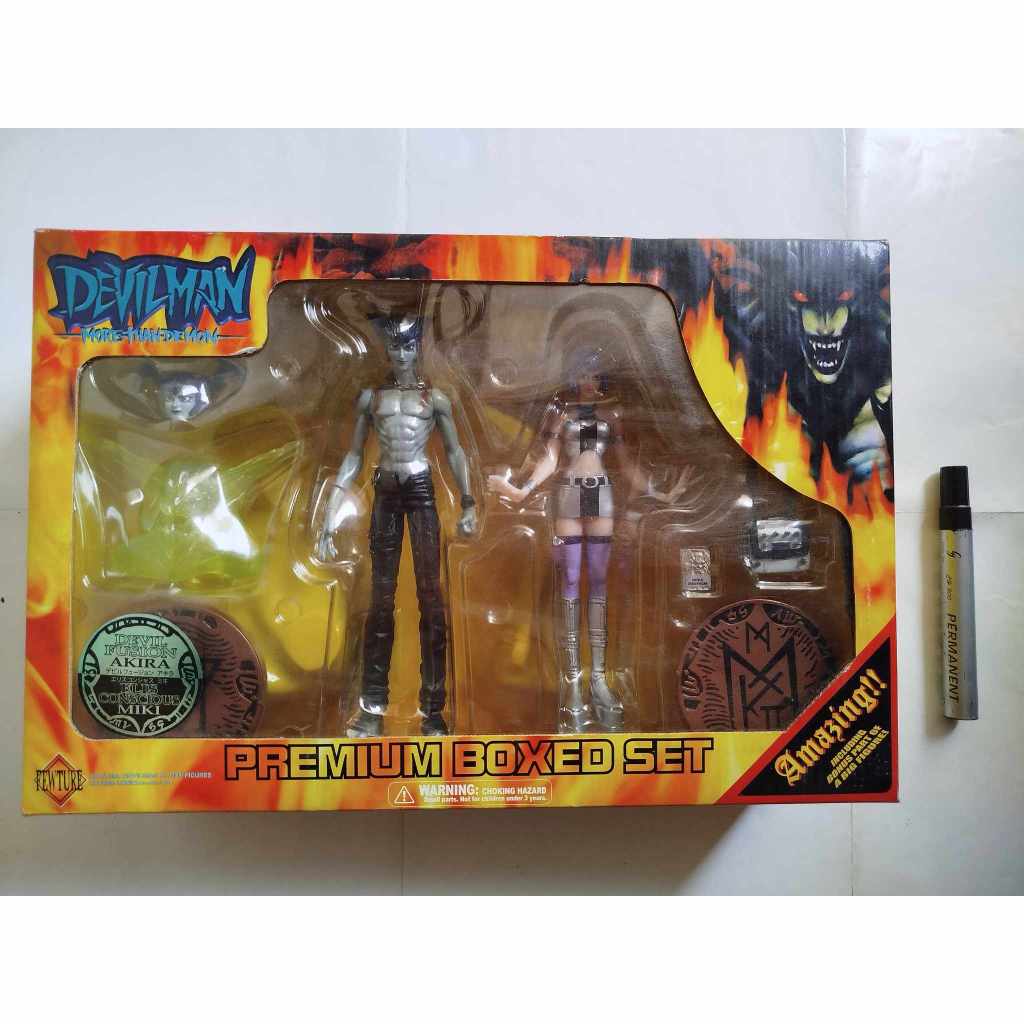 RARE Devilman Anime Premium Boxed Set Vintage Figure (Official ...