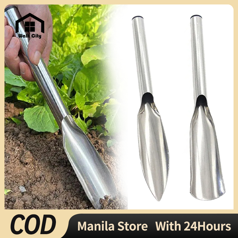 One-Piece Stainless Steel Gardening Tool Sharp Tip for Planting and ...