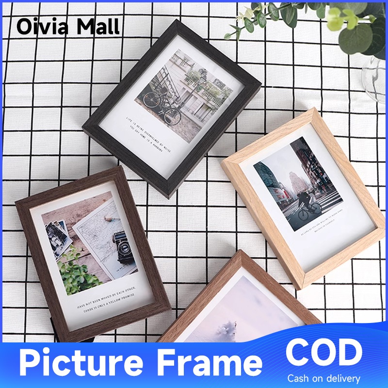 Oivia Picture Frame 6/7/8inch/A4 Photo Frame Wall Swing Table Decor ...