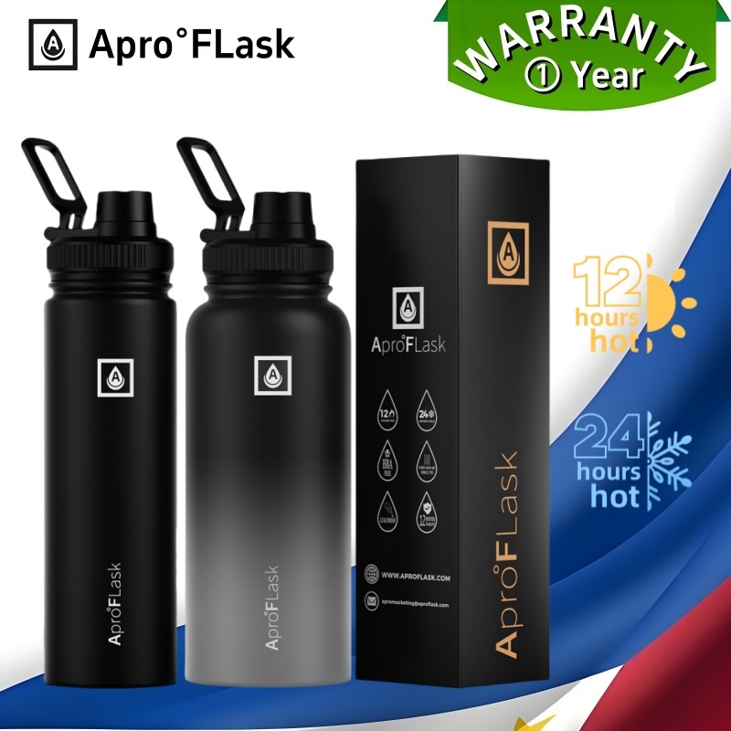 Apro°FLask 32oz Tumbler Hot and Cold Vacuum Insulated Water Bottle ...