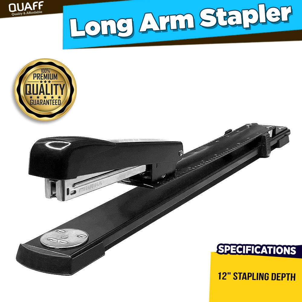 QUAFF Long Arm Stapler 12 inches Stapling Depth 20sheets Capacity ...