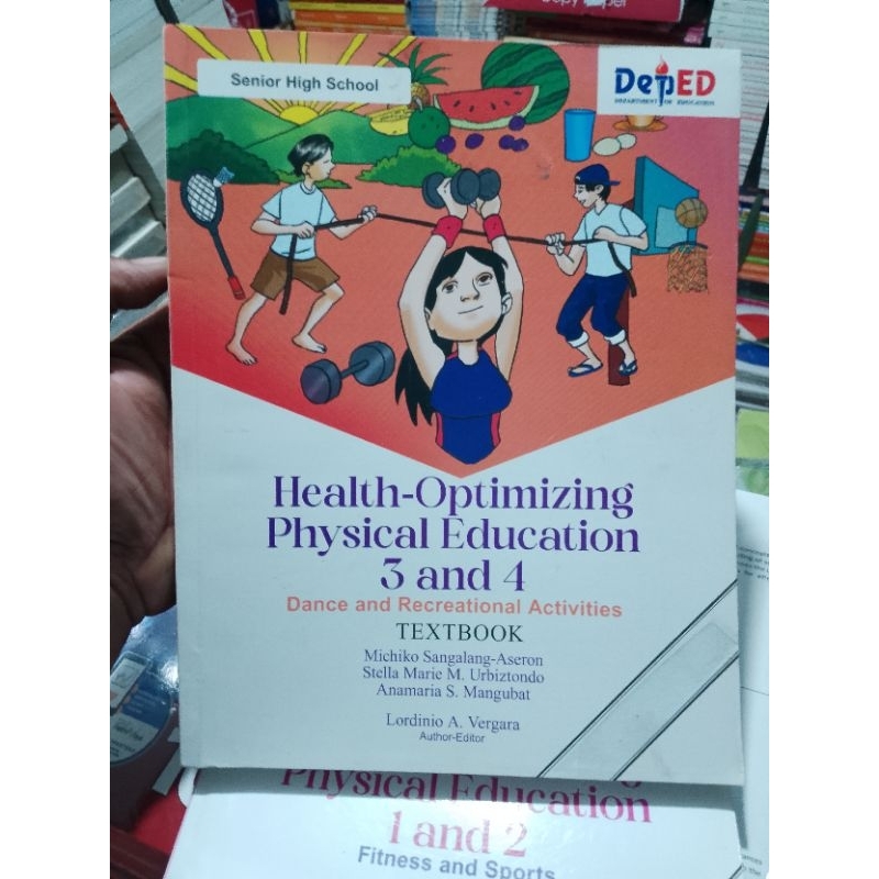 HEALTH - OPTIMIZING PHYSICAL EDUCATION 3 AND 4 DANCE and RECREATIONAL ACTIVITIES TEXTBOOK ...