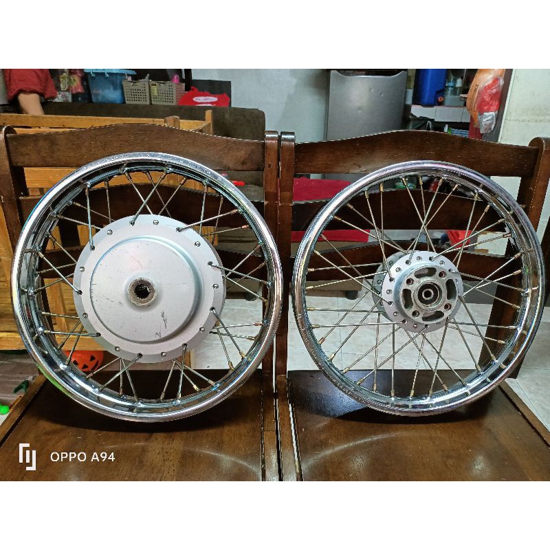 Sgp Rimset For Suzuki Step 125 Classic (SGP) 18 spline/teeth | Shopee ...