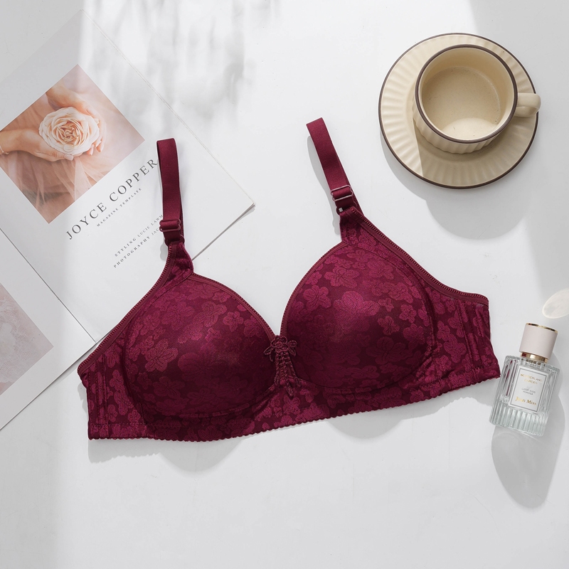 Wireless bra woman push up non wire korean underware with foam seamless ...