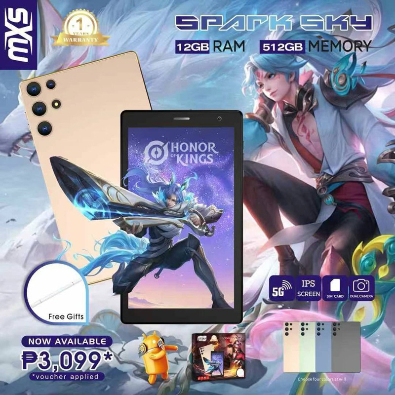 spark sky and spark mini tablet 7 inches | Shopee Philippines