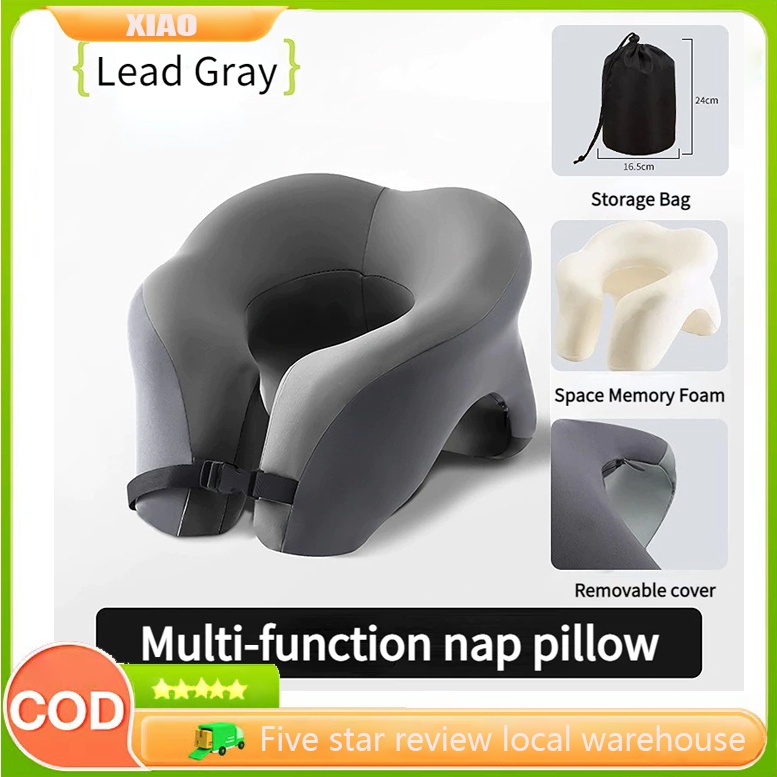 COD Neck Pillow Protector Portable Nap Pillow for Office/Travel U ...