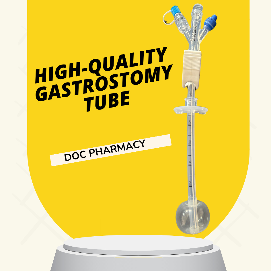 Zynch brand Silicone feeding PEG kit Gastrostomy replacement catheter ...