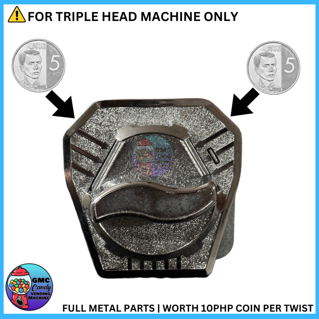 GMC Coin Mechanism (10PHP) for Triple head machine only | Shopee ...