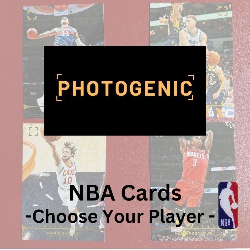 PHOTOGENIC NBA Cards (Choose Your Player!) | Shopee Philippines
