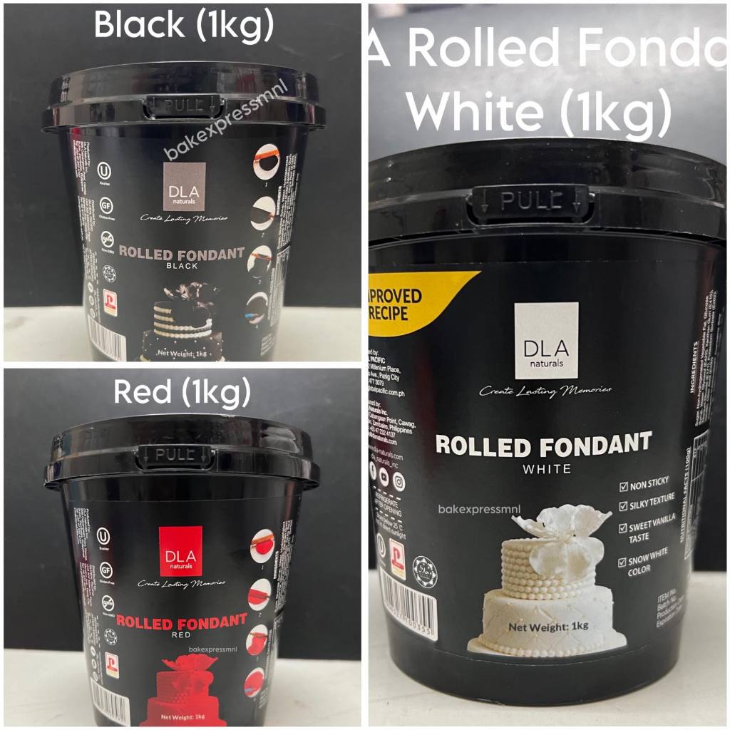 DLA Fondant rolled 1kg 1kilogram | Shopee Philippines