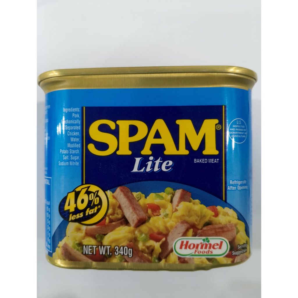 SPAM LUNCHEON MEAT LITE 340G | Shopee Philippines