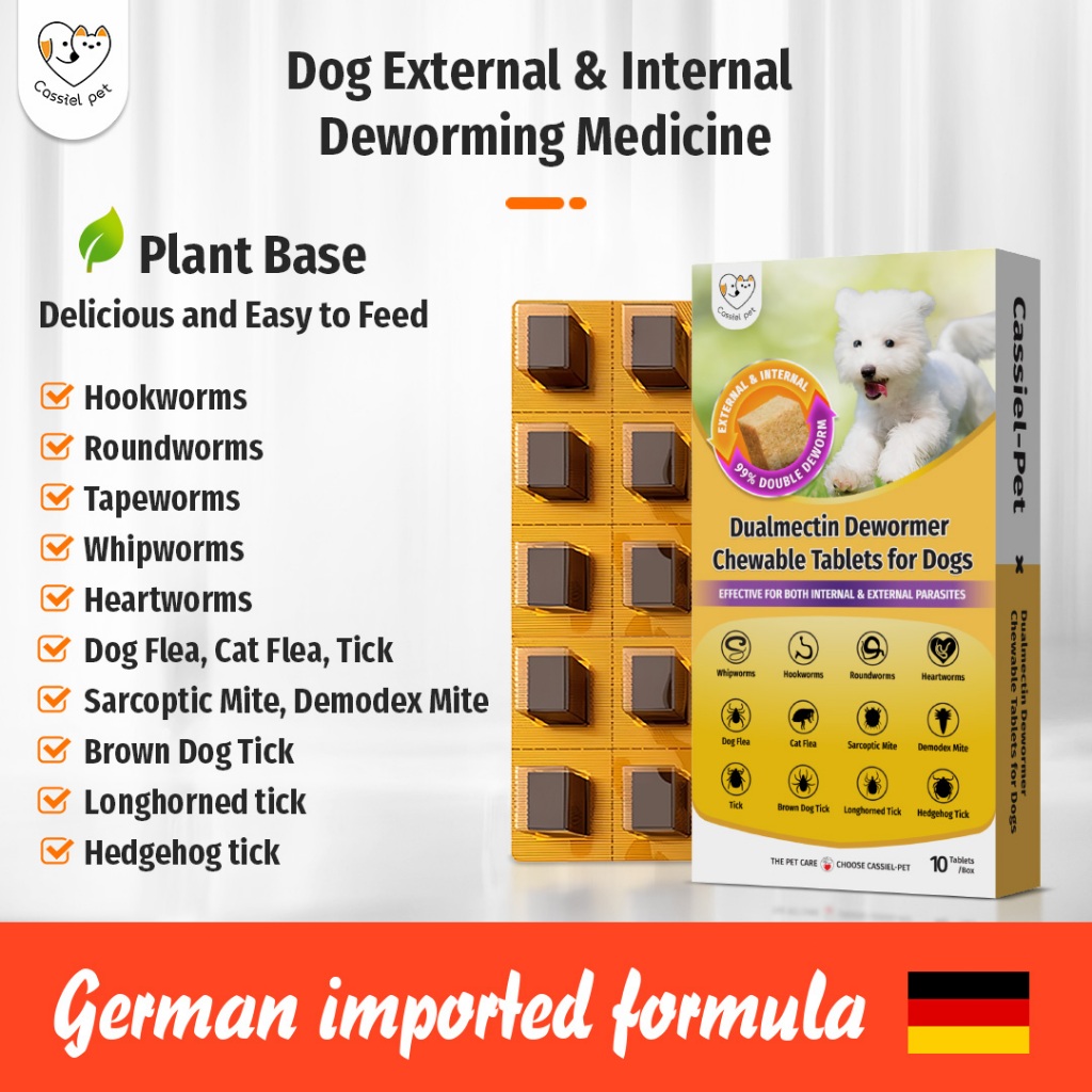Buy 3 Free 2 Cassiel Pet Chewable Tablet Anti Tick And Flea Remover ...