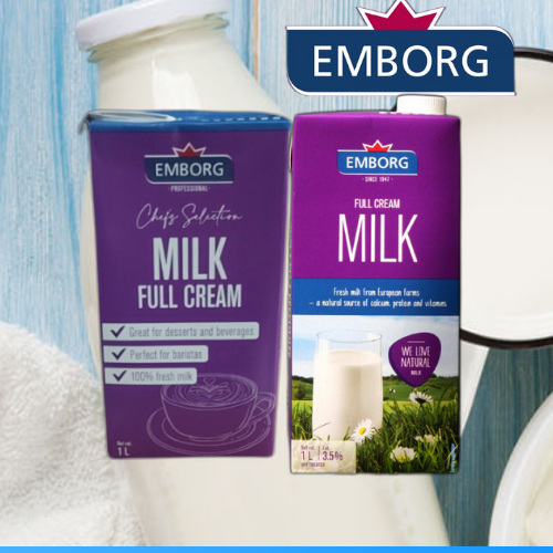 Emborg Dairy Milk Collection Bundle Pack - 1L (x1, x3) - Chef's ...