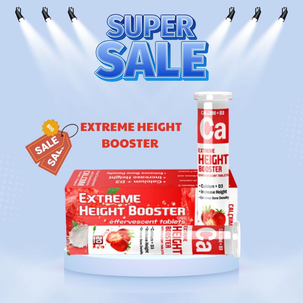EXtreme Height Booster Made in US 20 Tablets In Manila Stock | Shopee ...