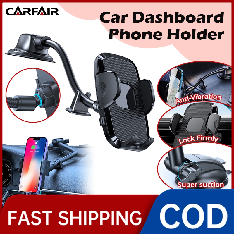 Car Dashboard Phone Holder for Car 9in Flexible Long Arm, Universal ...