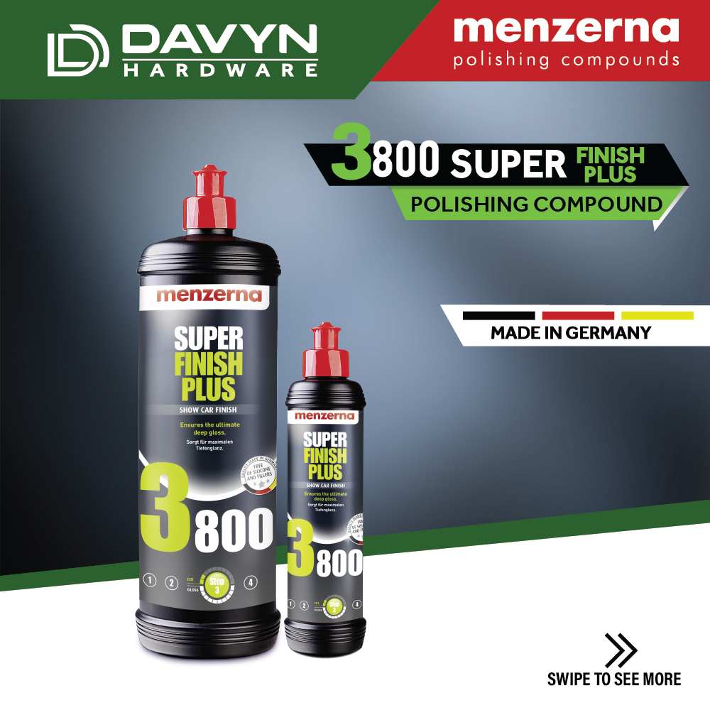 MENZERNA Super Finish Plus 3800 - Step 3 | 250ml | 1L | Shopee Philippines