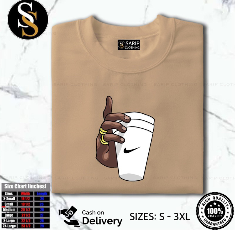 CUP T-Shirt For Men and Women High Quality Perfect for Couple 100% ...
