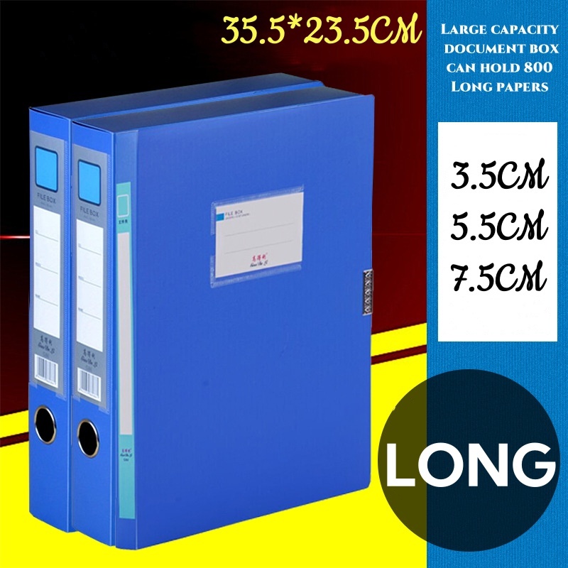 Long Document Box File Organizer Document Organizer Long Paper Document ...