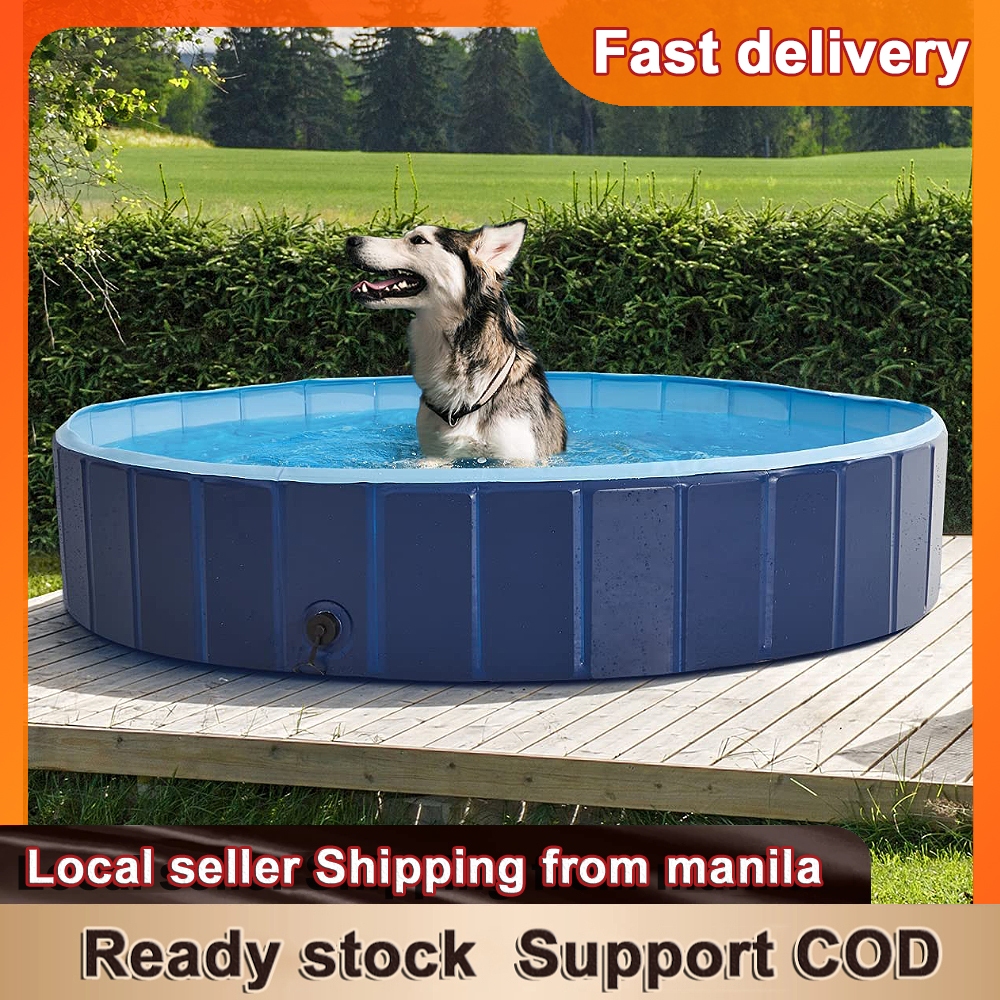 Outdoor Bathing Foldable Pet Swimming Pool Portable Dog Pool kids Pets ...