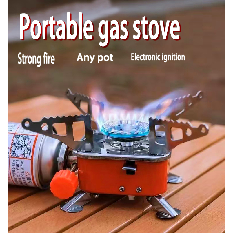 Portable mini gas stove for camping portable gas stove with butane Card ...