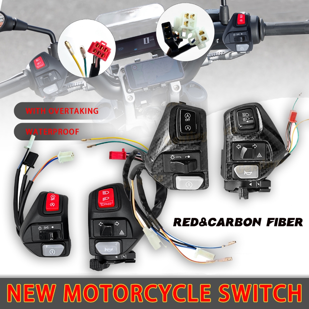 Switch SET MIO Left Right VIETNAM Complete ENGINE PLUS HAZARD Switch ...