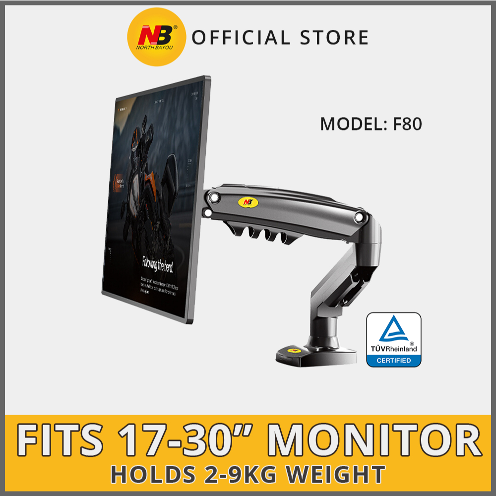 NB North Bayou Computer Monitor Arm Stand F80 for 17-30" 2-9kg | Shopee ...