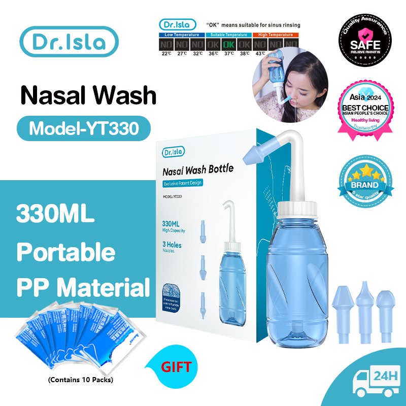 AVINIE Nasal Wash Neti Pot Sinus Cleanser Contains 10 Sachets of ...