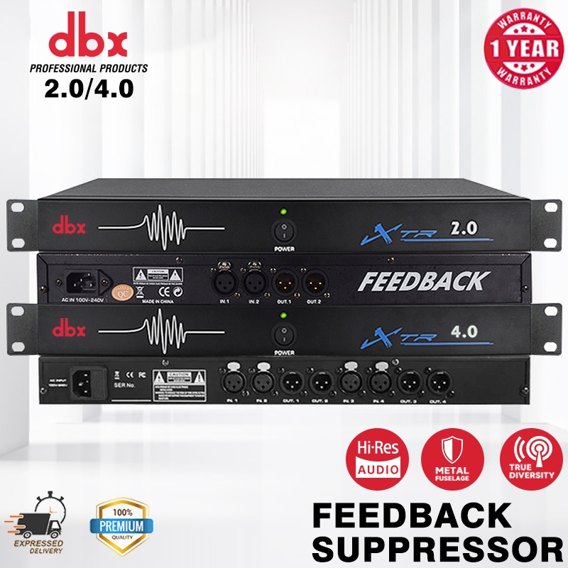 Dbx feedback eliminator suppressor destroyer FBX 2.0 /4.0/6.0 audio ...